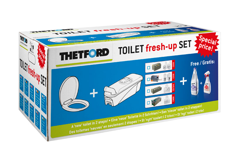 Thetford Toilet Fresh Up Set - C250/260 - Camping International