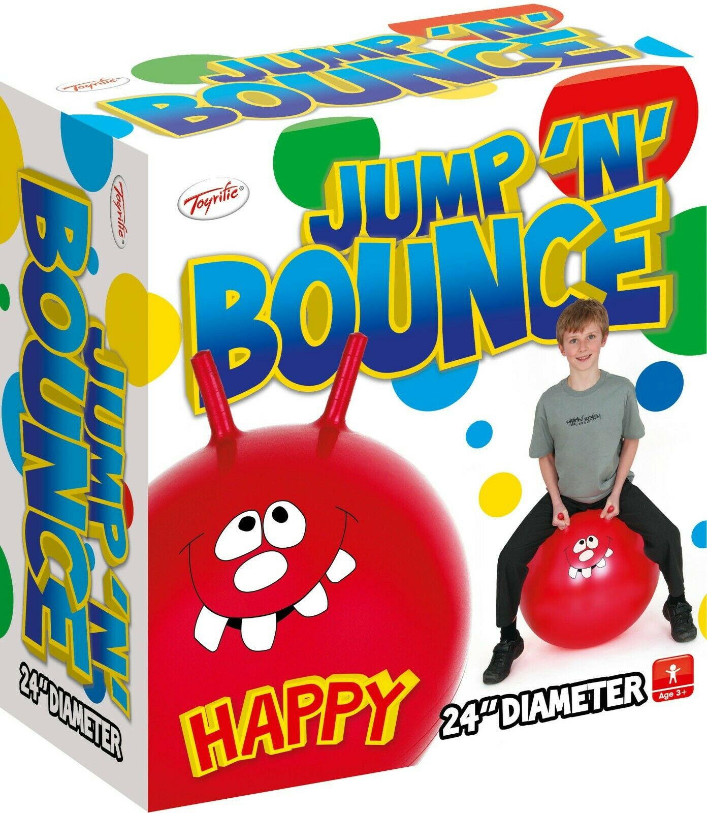 Toyrific Jump & Bounce Space Hopper - Happy - Camping International