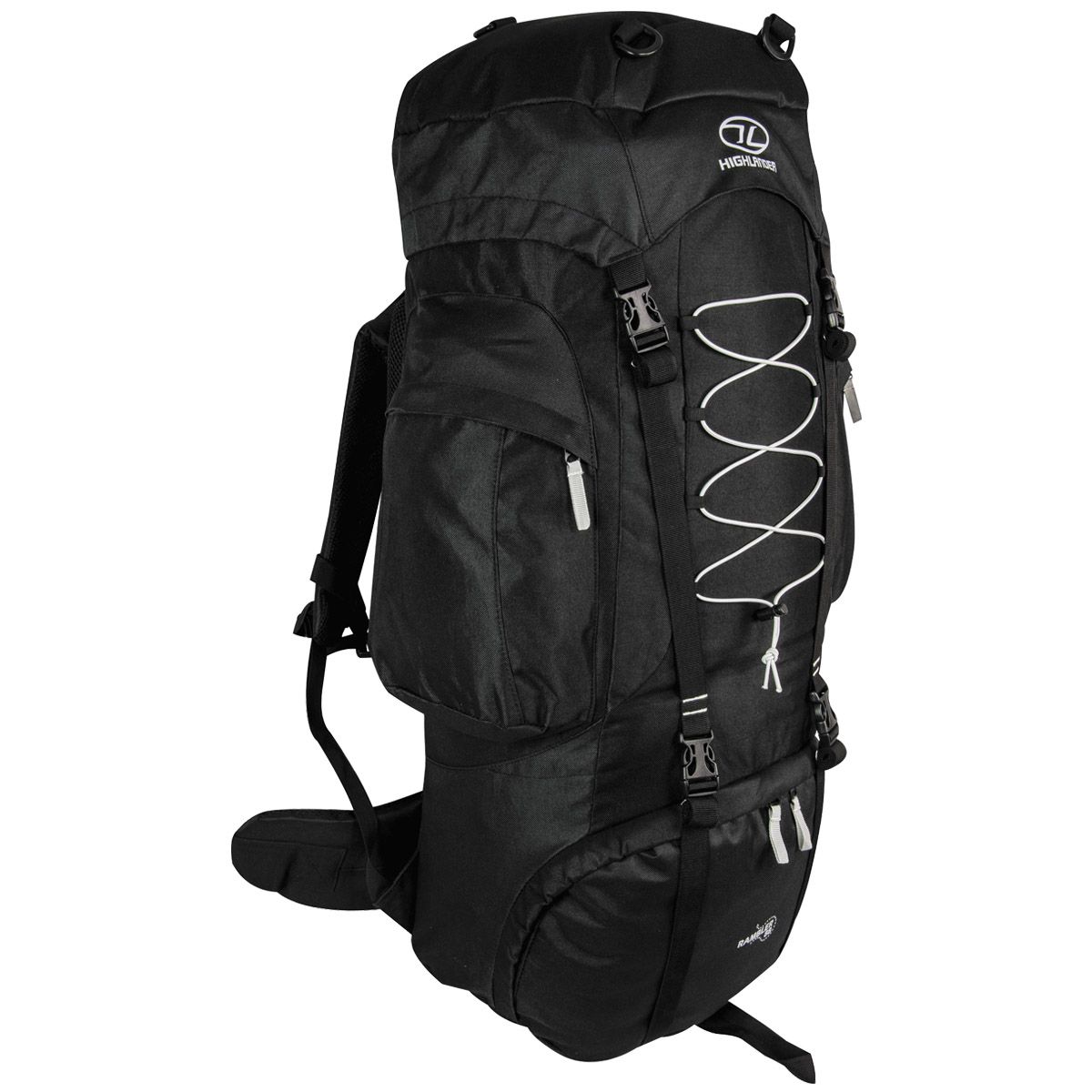 Highlander Rambler 88 Rucksack - Charcoal - Camping International